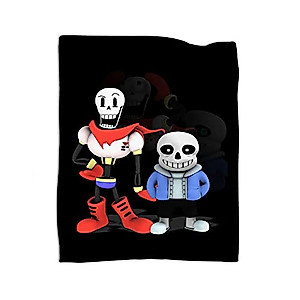 Anime Blanket Cartoon Throw Blanket for Couch Sofa Bed Living Room Gifts for Halloween Thanksgiving Christmas 50"X60"