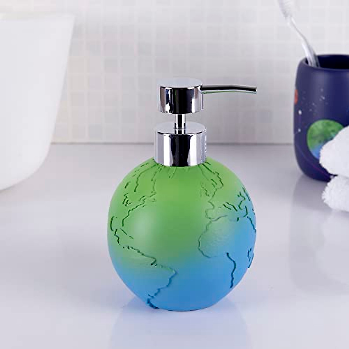 Allure Home Creation Starry Night 3-Piece Bathroom Accessory Set