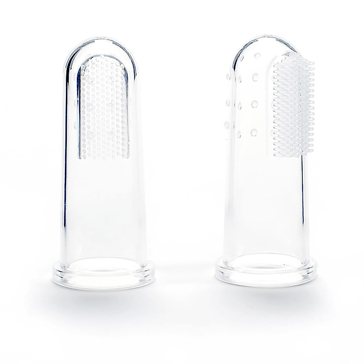 TailGurus 6 Units Pack Pet Finger Toothbrush for Dogs & Cats, Extra Soft Silicone Bristles Professional Dog Toothbrush & Cat Toothbrush, Easy Teeth Cleaning for Dog Dental Hygiene