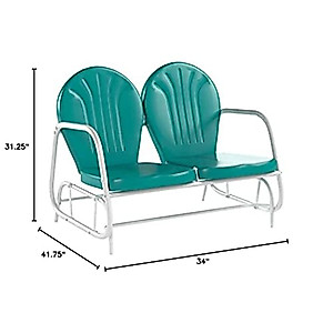 Jack Post BH-10EM Porch Glider,Turquoise