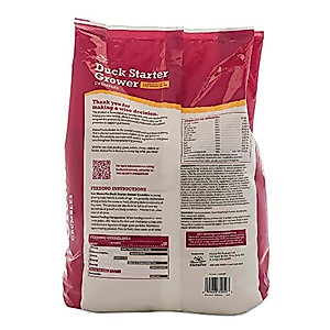 Manna Pro Duck Starter Grower Crumble | Non-Medicated Feed for Young Ducks | Supports Healthy Digestion | 25 Pounds