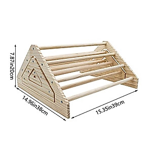 Wooden Chicken Perch for Chick, Funny Toys for Chick, Chick Stand Training Perch Toy, Perch Pole for Chicken Coops and Brooders, Wooden Chick Toys Perch for Chicken Coop Young Birds