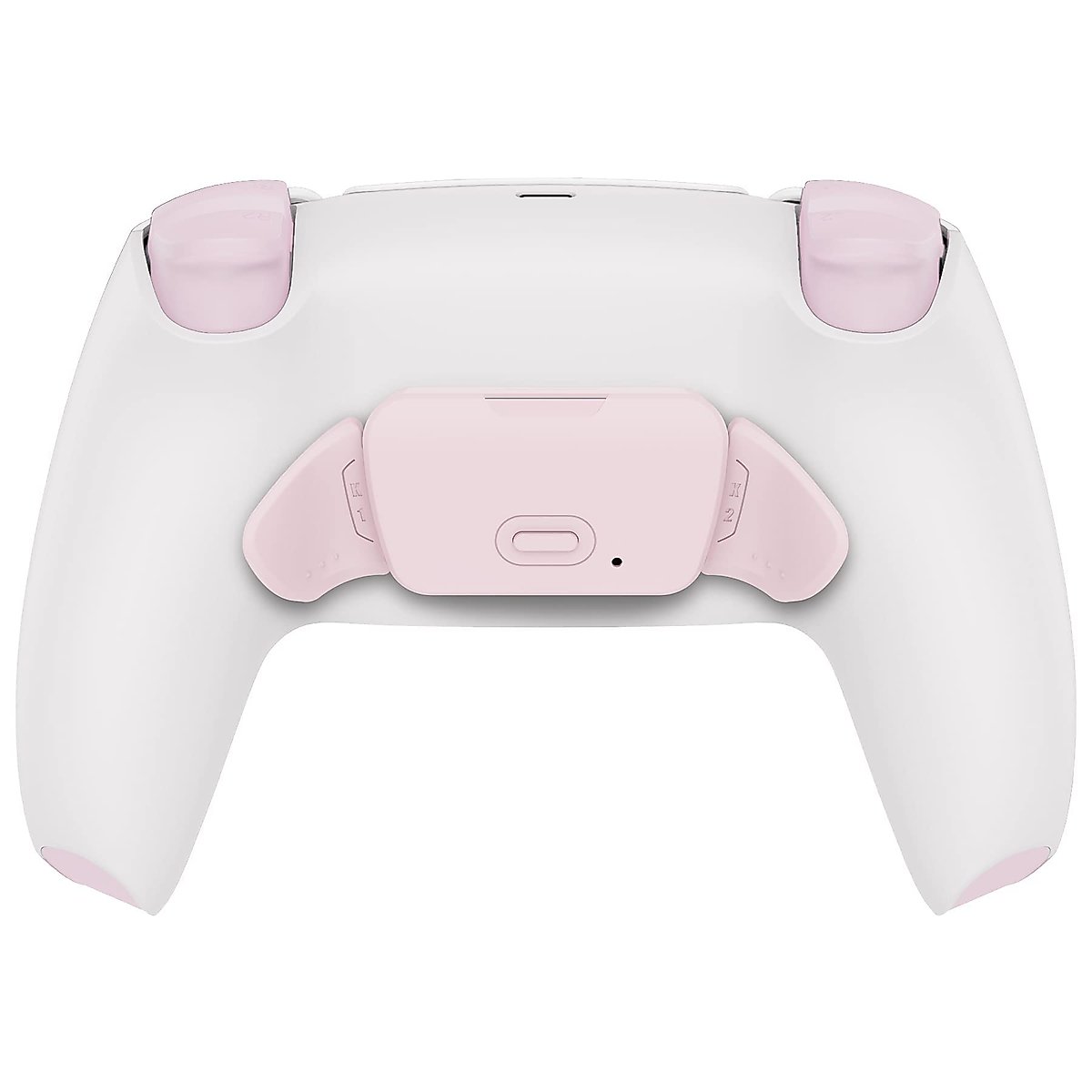 HEXGAMING Esports Rival Controller 2 Mappable Rear Buttons & Interchangeable Thumbsticks & Hair Trigger Compatible with ps5 Controller Custom Controller PC Wireless FPS Gamepad - Cherry Blossoms Pink
