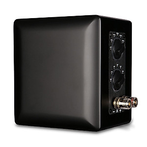 Aperion Audio RST MKII Aluminum-Ribbon Super Tweeter Pair for Home Theater Stereo Speaker HiFi Audiophile Ultra High-End Frequency Response up to 40kHz Pair (Stealth Black)