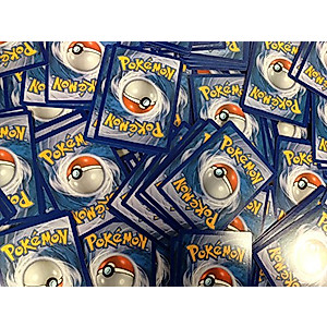 50 Assorted Pokemon Cards with Bonus Holo Foils