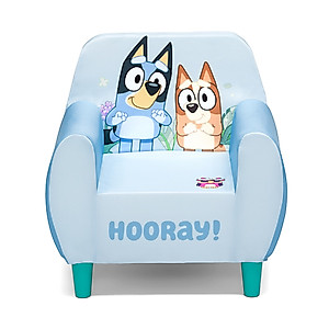 Delta Children Bluey Foam Chair, Blue