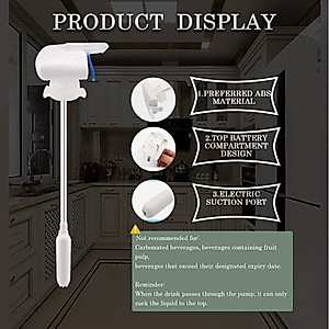 2 Pack Drink Dispenser,Milk Dispenser,Electric Tap,Automatic Drink Dispenser,One-Handed Operation,Can Prevent Milk and Beer From Overflowing,Suitable for Outdoor and Home Kitchens