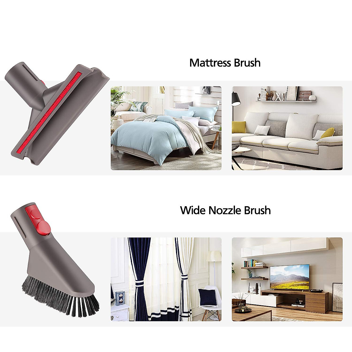 Attachment Kit for Dyson Gen 5 Gen5 V15 V12 V8 V11 V10 V7 Absolute Detect Cordless Stick Animal Outsize Cyclones Vacuum Cleaner Accessories Bundle Replacement Brush Tools