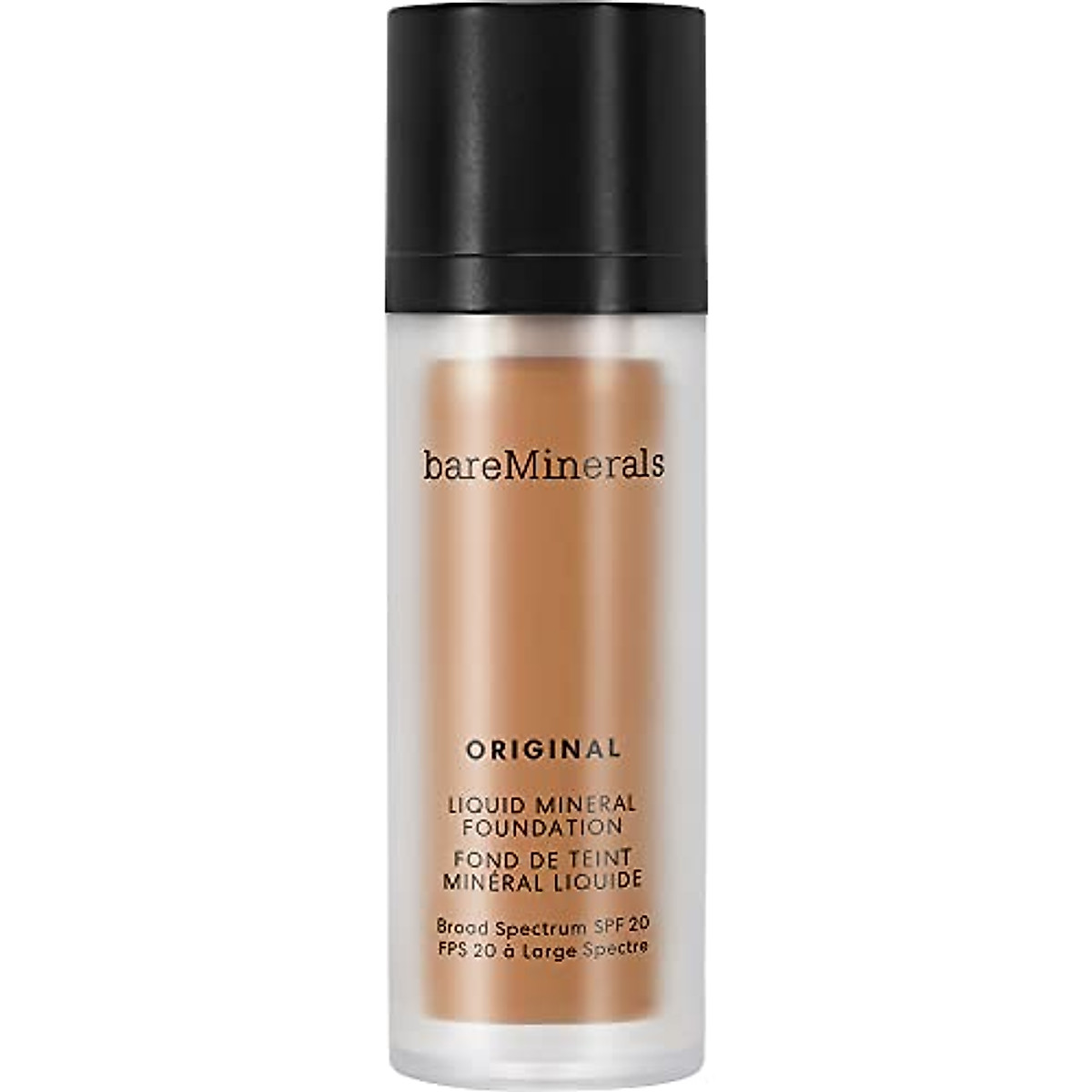 bareMinerals Original Liquid Mineral Foundation Broad Spectrum Spf 20, Medium Dark 23, 1 Fl Oz
