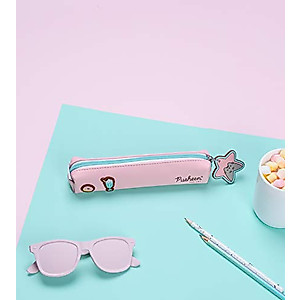 Official Pusheen Pencil Case, Storage Pouch, Stationery Bag, Kawaii Stationery - Kawaii Accessories - Pusheen Gift, Pen Holder, Pen Organizer