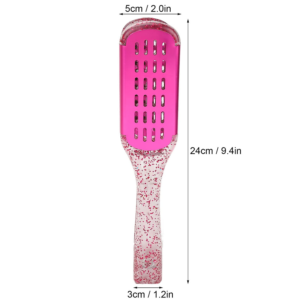 Double Sided Brush Hair Straightener, Hair Straightening Splint Comb Hair Straightener Comb Hair Straightener Clamp Brush Styling Tool for for Straightening Knotty Hair Unkempt