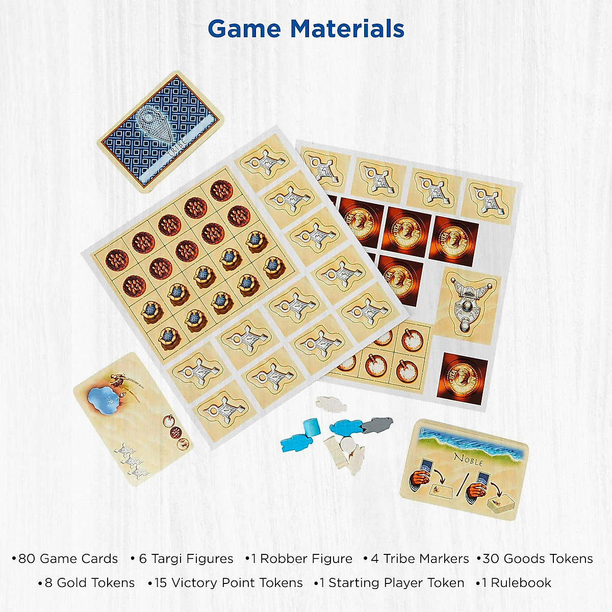 Thames & Kosmos | Targi | Two Player Game | Strategy Board Game | Golden Geek Award Nominee | Kennerspiel Des Jahres Award Finalist