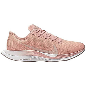 Nike Women's Zoom Pegasus Turbo 2 Running Shoes (8, Pink/Grey/White)
