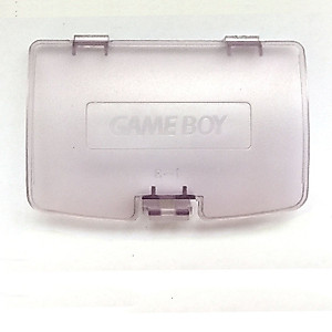 Ambertown Battery Back Door Cover Case for Gameboy Color GBC Game Boy Color Replaceme Clear Purple