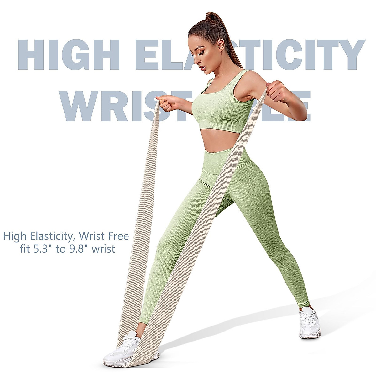 Ouwegaga Compatible with Samsung Galaxy Watch 7 6 5 4 Band 40mm 44mm/Watch FE/Watch 5 Pro Band 45mm/Watch 6 4 Classic 47mm 43mm 42mm 46mm/Watch 3 41mm/Active 2, 20mm Elastic Nylon Sport Band