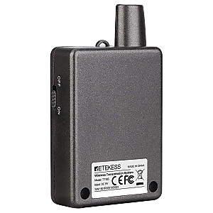 Retekess TT105 Tour Guide Receiver with Earphone,Wireless Church Translation,Audio Tour Guide System,Interpretation,Training,Court(1 Receiver)
