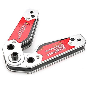 Adjustable Welding Magnet, 20°~200° Adjustable Angles Magnetic Welding Holder for Welder,Other welding equipment and accessories