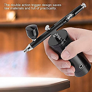 Airbrush Set, Portable Rechargeable Airbrush Mini Electric Small Airbrush Air Pump Set Model Spray Paint Coloring,Paint Spray Tool, Everyday Bras