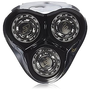 Remington SPRAQ Head and Cutter Assembly for WetTech Rotary Shaver, Black