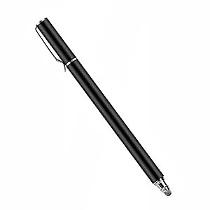 Stylus Compatible with Amazon Fire 7 Kids Edition (2019 Release)/ Kindle Fire HDX 8.9 (2013 Release),7 (2013 Release) - Touch Screen Pen Fiber Tip Aluminum Lightweight Black