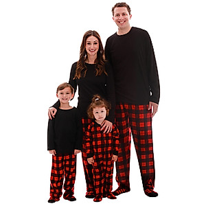 #followme Family Pajamas Microfleece Kids Pajama Set 45579-10195-10-12