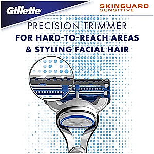 Gillette Skinguard Manual Shaving Razor Blades- pack of 8 cartridges
