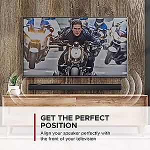 Soundbar 300/500/600/700/900, TV Speaker & Soundtouch 300 Adjustable Wall Mount Kit, Black, for Bose Sound bar Smart 300, 500, 600, 700, 900, Mounting Bracket