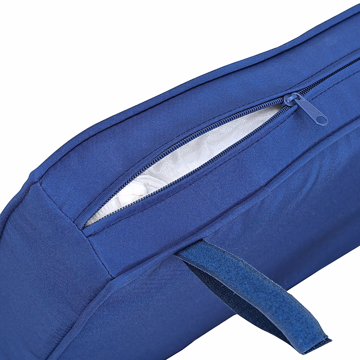 LOKATSE HOME 3 Piece Bistro Set with Square Side Table for Balcony Lounge Porch Yard, Blue