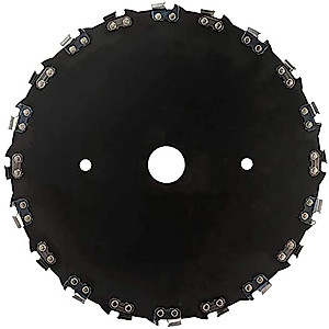 KAKO Chainsaw Brush Cutter Blade,9" x 20T Chainsaw Tooth Brush Blade,Brush Cutter Blades for Trimmers, Chainsaw Tooth Saw Blade,Chainsaw Brush Cutter Blade for String Trimmer,Weed Eater(2 Pack)