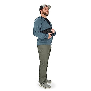 Osprey Aoede 2L Commuter Crossbody Bag, Black