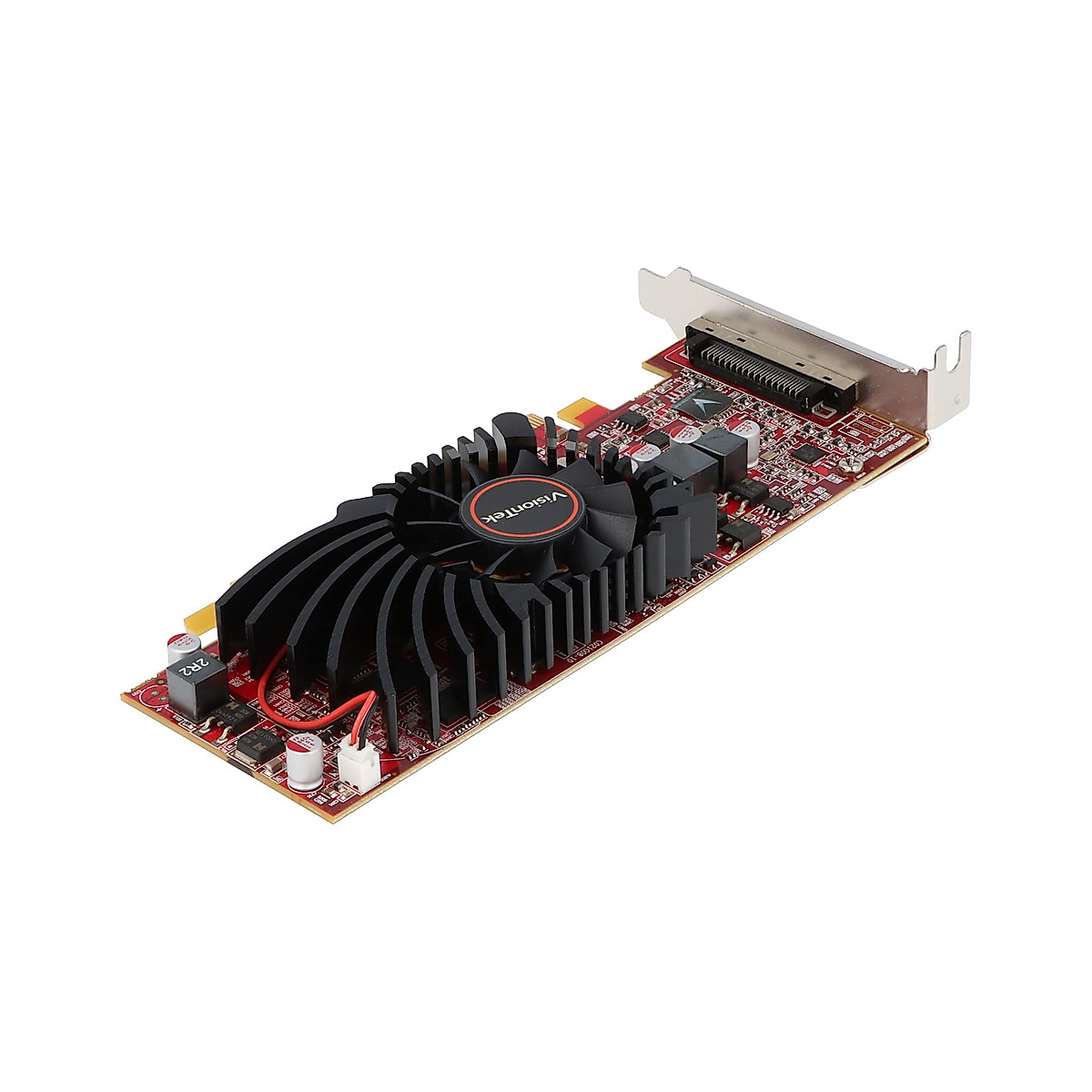VisionTek Radeon HD 5570 1GB DDR3 SFF Graphics Card, 4 Port VHDCI to HDMI, Included Full-Height Bracket (900901)