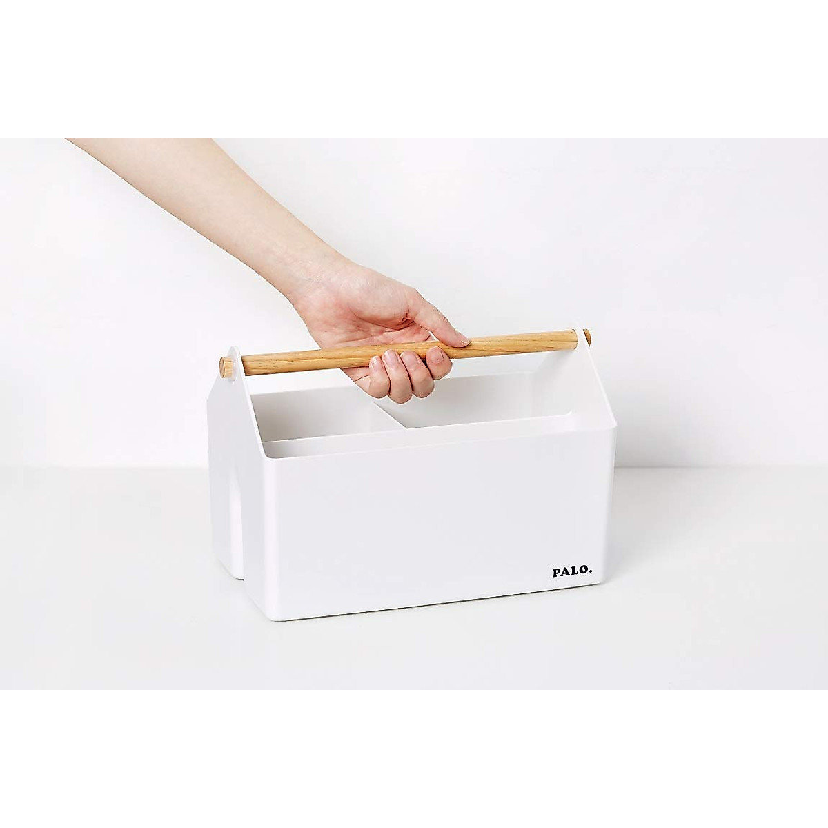 Litem Porta Deluxe - A Compact & Stackable Storage Unit for organizing Small Objects in Kitchen, Office, Kids Room (Grey, 11Wx6.7Dx7.2H)