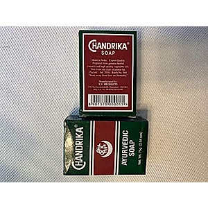 Chandrika Bath and Body Ayurvedic Bar Soap, Pack of 10 - DIRECT FROM CHANDRIKA - AUTHORIZED IMPORTERS AND DISTRIBUTORS. OF ORIGINAL CHANDRIKA LINE