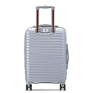 DELSEY Paris Cruise 3.0 Hardside Expandable Luggage with Spinner Wheels, Platinum, Carry on 21 Inch