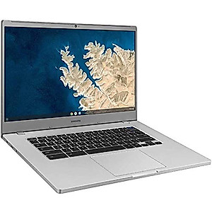 SAMSUNG 2021 New Chromebook 4 15.6” FHD Non-Touch Laptop for Business Student, Intel Celeron N4000, 4GB RAM, 32GB Storage, Webcam, WiFi, Chrome OS (Google Classroom Ready) + Oydisen Cloth