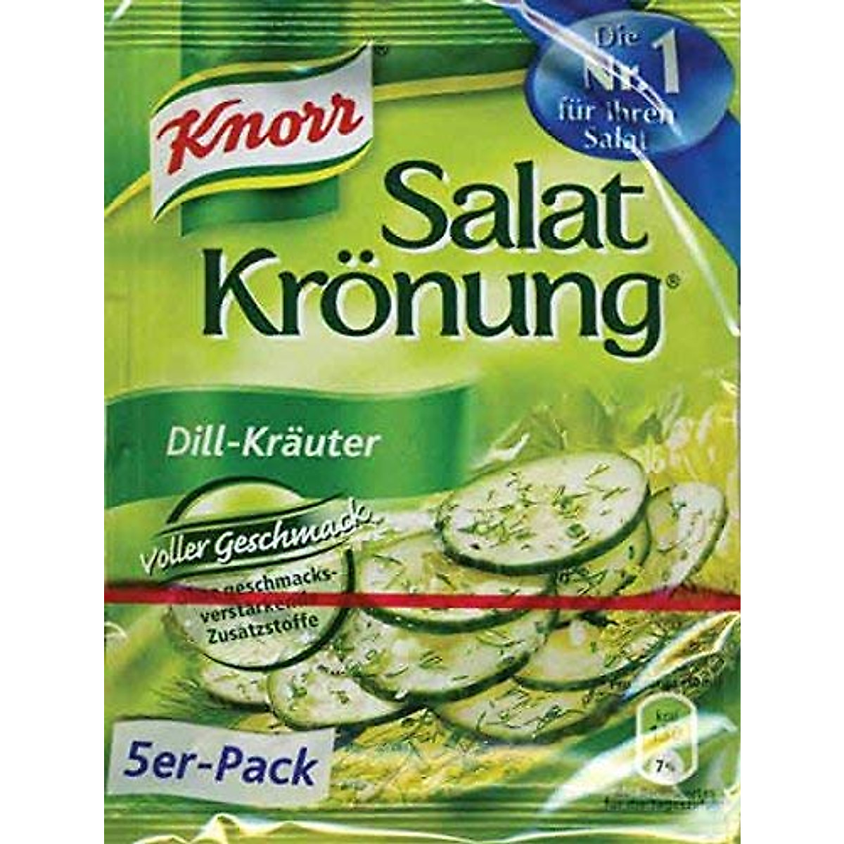 From Germany Knorr Salat Kronung Dill-Krauter Salad Herbs and Dill 5 Pack