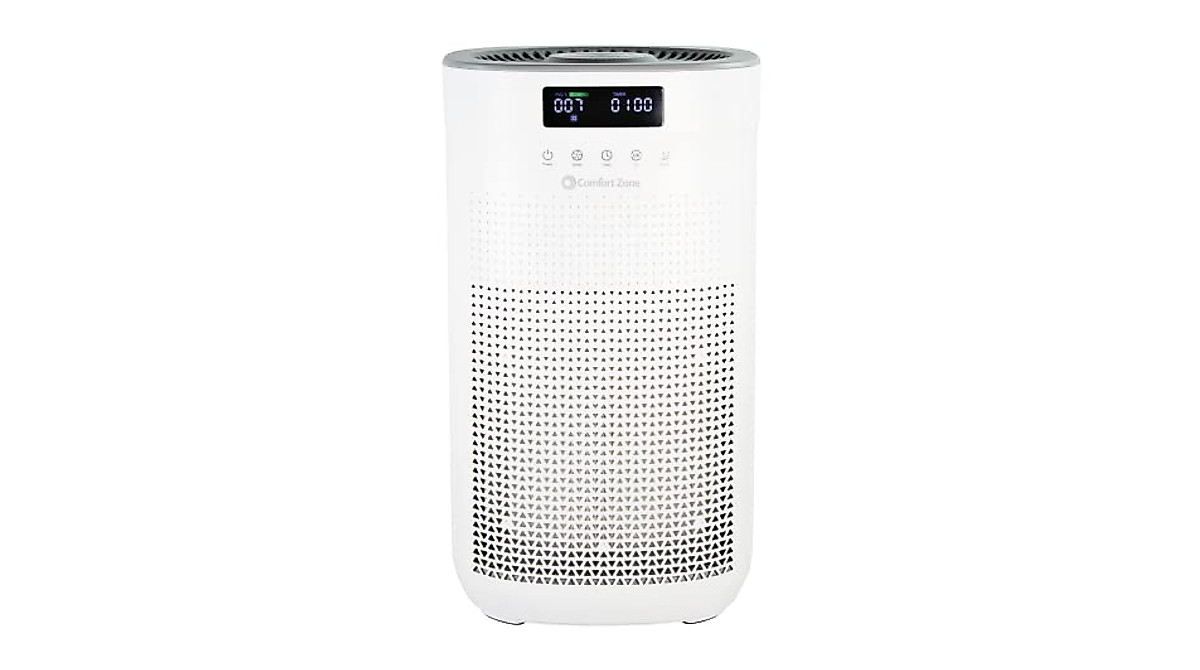 Comfort Zone Clean Air Purifier - WiFi & True HEPA Filter