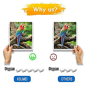 KSUMEI Refill Ink Kit Inkjet Cartridge Printhead Cleaning Solution for Canon 250 251 270 271 225 226 1200 2200 PG245 CL246 PG210 with Syringes Each 100ML (PBK,BK,C,M,Y,K)