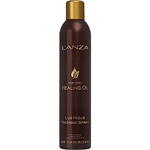 L'ANZA Keratin Healing Oil Lustrous Finishing Spray, Boosts Shine and Volume While Deeply Hydrating the Hair from Roots to Tips, For a Grease-free, Frizz-free, Relaxed Hair