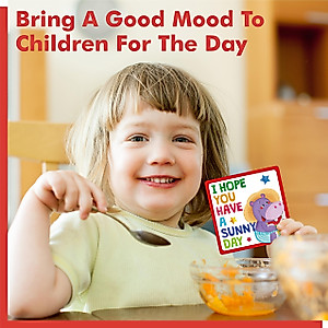 Gethelud 80 PCS Lunch Box Notes for kids, Inspirational Words with Adorable Designs Positive Affirmation Cards for Boys’ and Girls’ Lunch Boxes