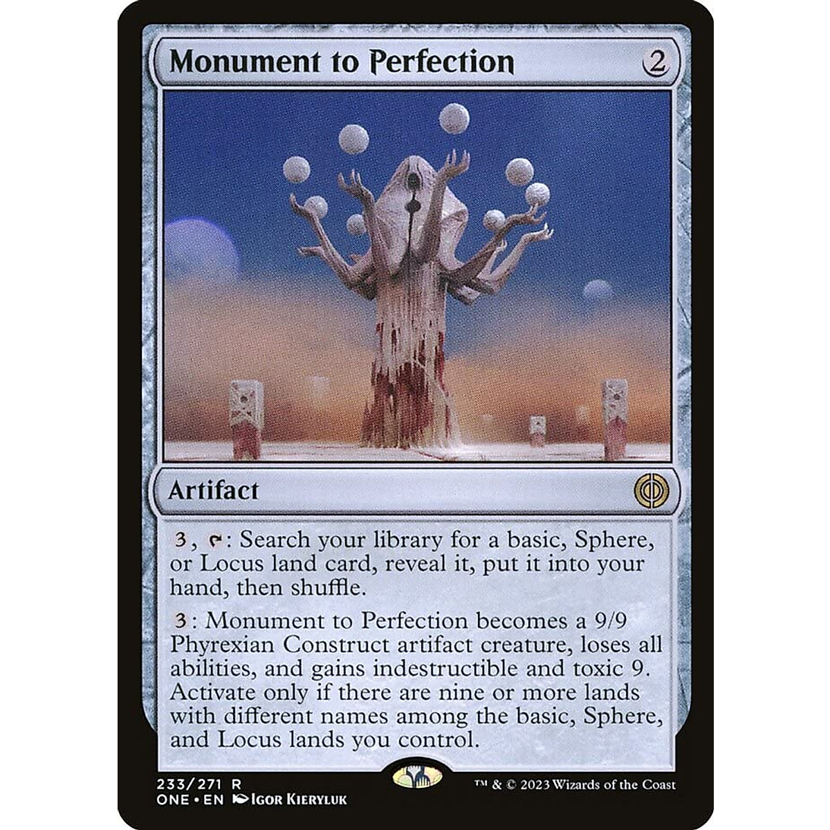 Magic: the Gathering - Monument to Perfection (233) - Phyrexia: All Will Be One