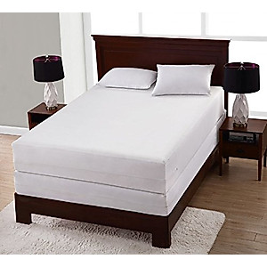 Bed Bug Blocker All-in- one Mattress Cover, Full, White