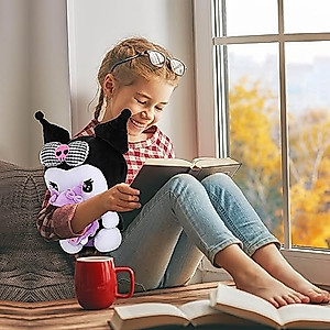Montessori&USA Cute Anime Plush Figure Toy,Plush Dolls, Cartoon Soft Stuffed Animals,Girl Birthday Gift for Kids Children Fans（Mom and Baby）