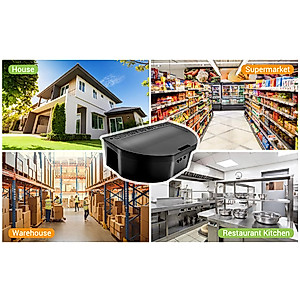 8 Pack - Mouse Bait Stations – Mice, Moles or Small Rodent Traps – Reusable Indoor Rodent Control Bait Box