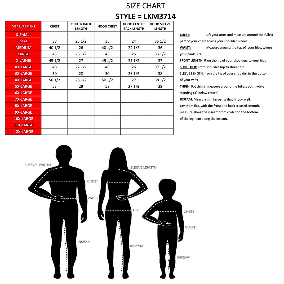 Milwaukee Leather LKM3714 Men's Black Club Style '2 in 1' Zipper Vest with Full Sleeve Hoodie and Quick Draw Pocket - 3X-Large