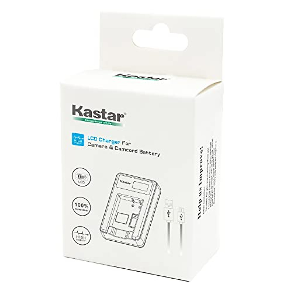 Kastar Battery 3-Pack + LCD Triple Charger Replacement for Olympus LI-42B LI-40B, Fujifilm NP-45 NP-45A NP-45B NP-45S, Nikon EN-EL10, Kodak KLIC-7006, Casio NP-80, Pentax D-Li63 D-Li108, Ricoh DS-6365