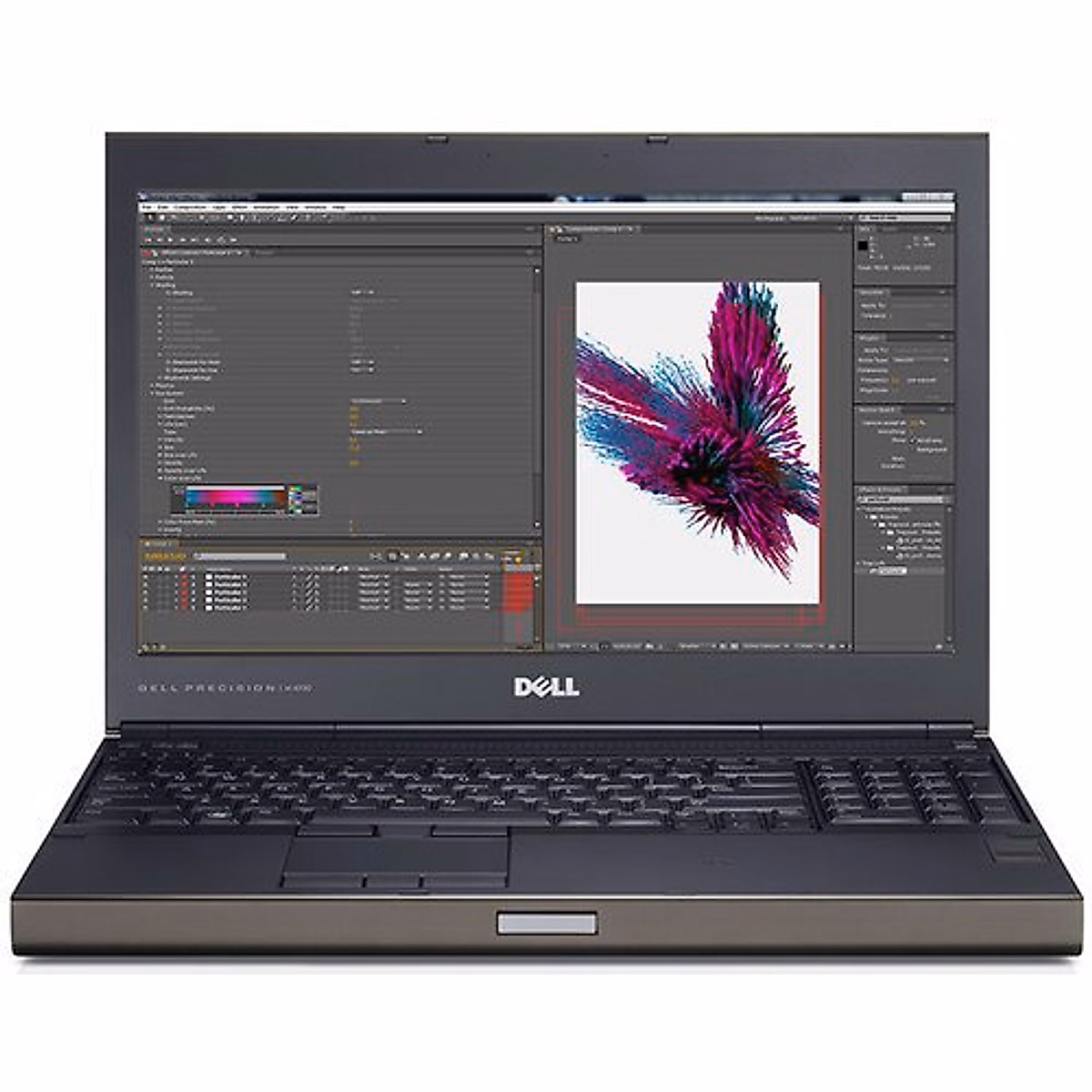 Dell Precision M4800 15.6" Business Laptop NoteBook PC (Intel Ci7-4900MQ, 16GB Ram, 1TB HDD +120 GB Brand SSD, Nvidia Quadro K2100M Graphics, HDMI, Cam, B.T, WIFI) Win 10 (Renewed)
