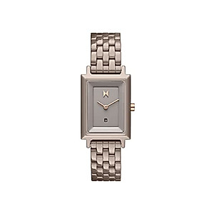 MVMT Signature Square Ceramic Women's Cashmere Taupe Analog Watch