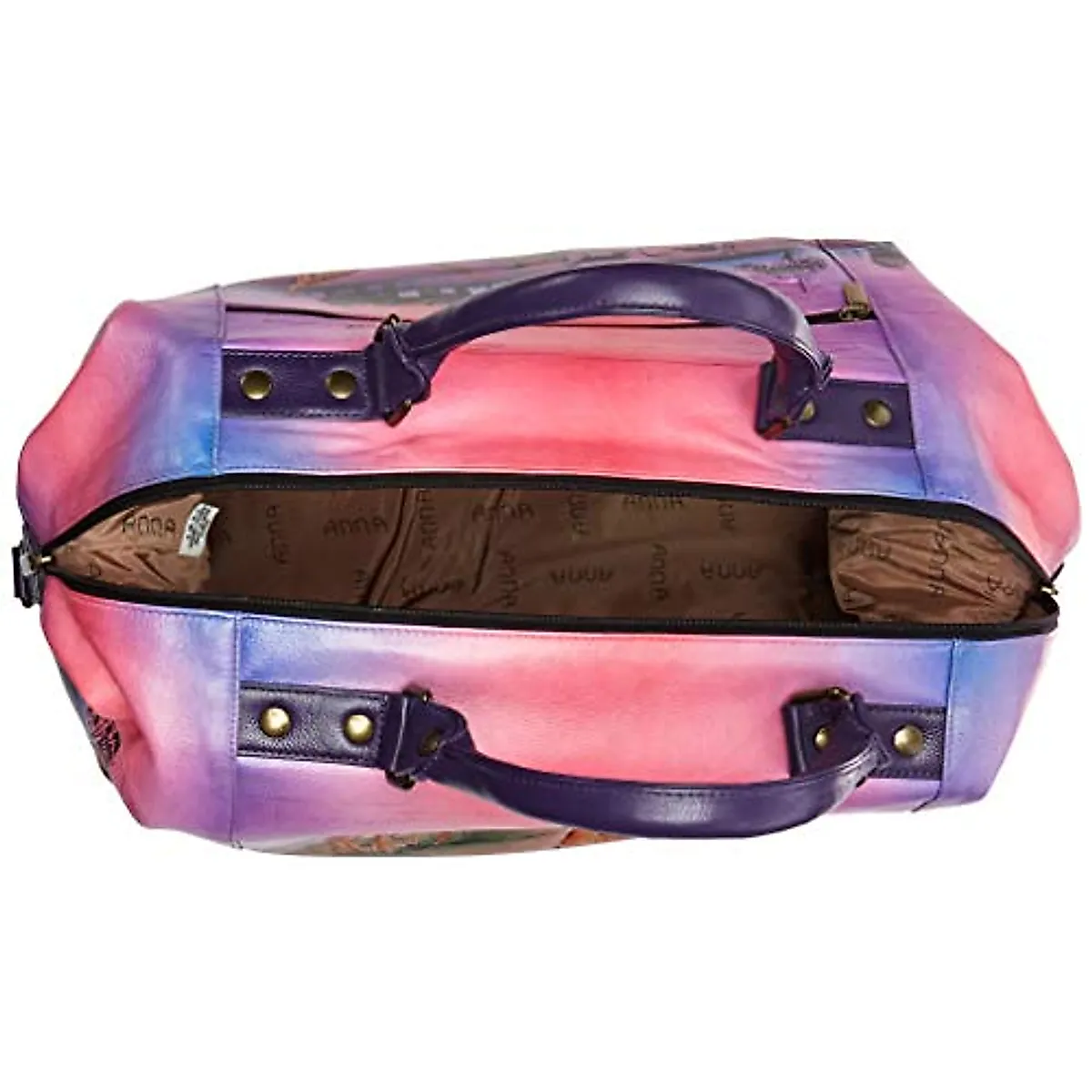 Anna by Anuschka Medium Shoulder Hobo, Serengeti Sunset