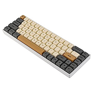 WHYSP XDA Profile PBT Keycaps 60 Percent, 125 Keys Custom Gaming Keycaps Compatiable for Cherry MX Switch Mechanical Keyboard